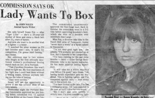 Women's Boxing: Exclusive photo gallery of Past women boxers and the ...